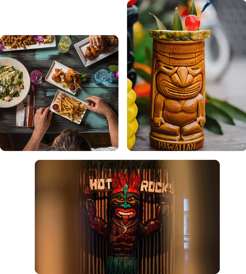 Hot Rocks in Wisconsin Dells